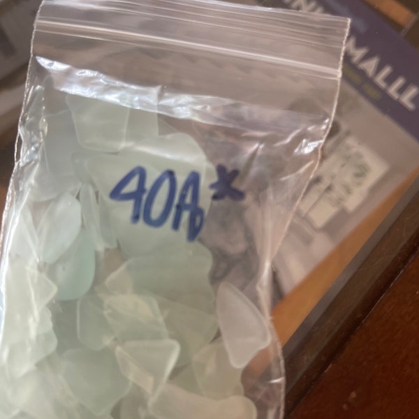 Aqua Light Aqua Sea Glass Beach Glass Ocean Tumbled Beach Glass Bulk ...