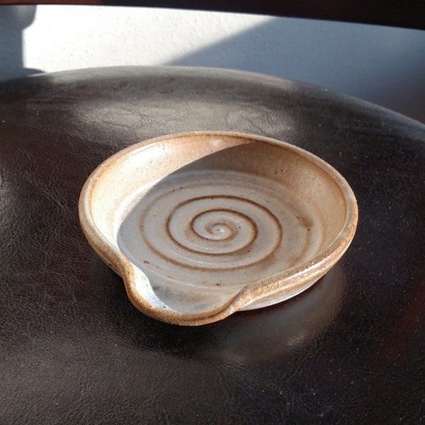 Stoneware Spoon Rest - Etsy
