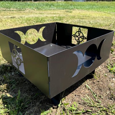 60 Inch Octagon Fire Ring Customized With Names, Phrases, or Images - Etsy