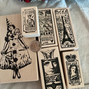 Grungy Letters Reverse Alphabet Unmounted Stamp / Invoke Arts | Etsy