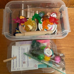 Forest Playdough Kit, Woodland Animals Sensory Kit, Playdough Kit ...