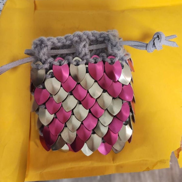 Scale Maille Knitted Dragonhide Armor Gauntlets Elbow Length Fully ...