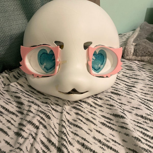 Little Fierce Head Base Furry Face Fursuit PLA 3D Print (kemono Series ...