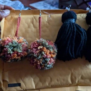 Earth Essence Pom-poms - Etsy