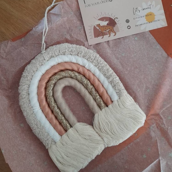 TEDDY RAINBOW - Macrame Rainbow - Etsy