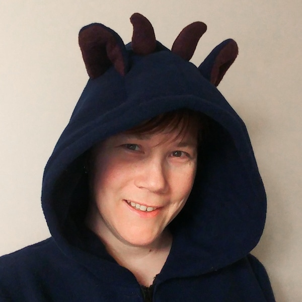 Women's Fitted Cosplay Hoodie Sewing Pattern .pdf Tutorial Hooded ...