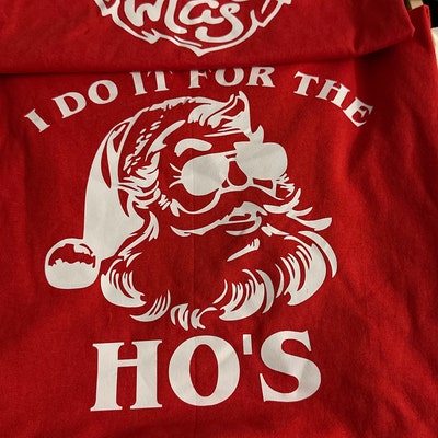 I Do It for the Hos Funny Adult Santa Christmas Inappropriate SVG PNG ...