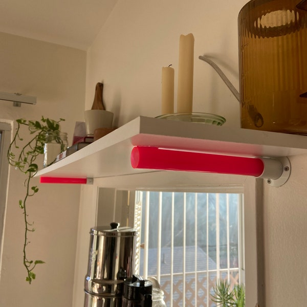 1” Diameter Clear PINK Fluorescent Translucent Acrylic Plexiglass ...