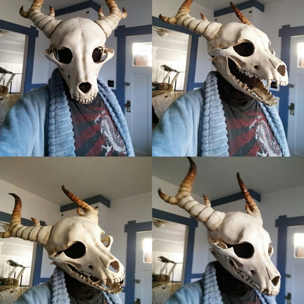 Cervine Skull Mask - Etsy