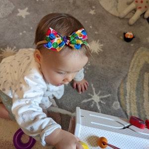 The Very Hungry Caterpillar Bows, Caterpillar Headband, Baby Bows ...