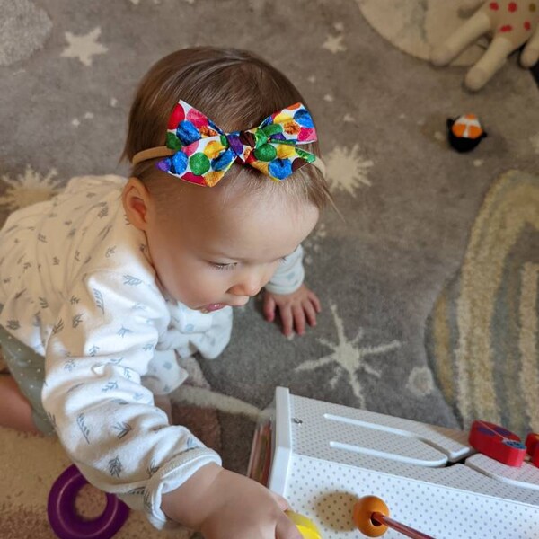 The Very Hungry Caterpillar Bows, Caterpillar Headband, Baby Bows ...