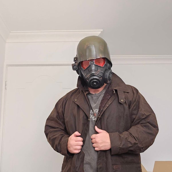 Ranger Combat NCR Helmet Fallout for Airsoft/cosplay /any Painting of a ...