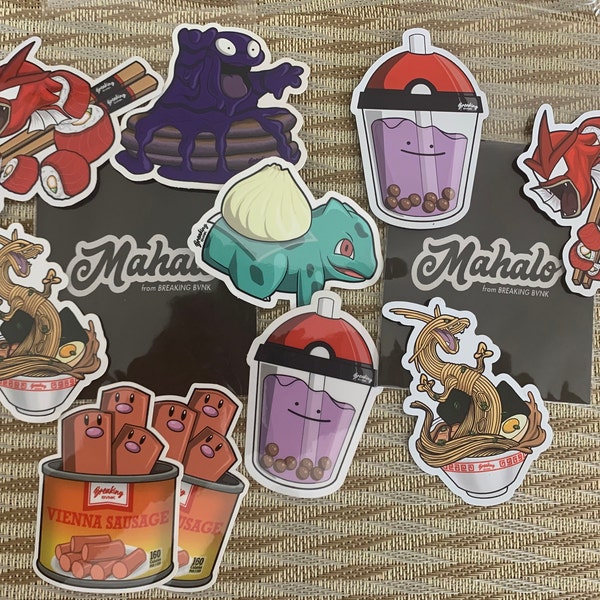 Vinyl Shiny Dragon Roll Sticker / Custom Vinyl Sticker / Limited ...
