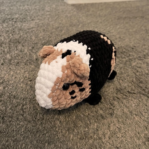 Guinea Pig Crochet Pattern No Sew Amigurumi - Etsy