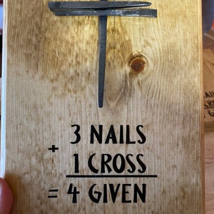 3 Nails 1 Cross 4 Given Svg, Christian Svg, Dxf, Jpg, Eps, Cut File ...