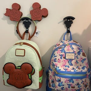 Disney Themed Loungefly Wall Mounts, Disney Themed Towel Hooks - Etsy