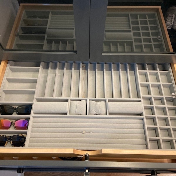 Custom Jewelry Organizer, Custom Drawer Inserts, Jewelry Trays ...