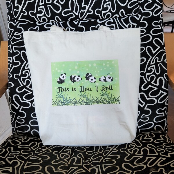 Funny Rolling Panda SVG: This is How I Roll (digital Download) - Etsy