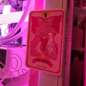 The Hope Sakura Cardcaptor Anime Hard Enamel Pin - Etsy