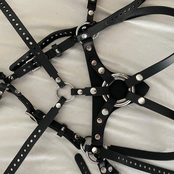 Chest Harness. Strap On. Dildo. Dildo Strap. Dildo Harness. Bdsm. Umschnalldildo. Strap on ...