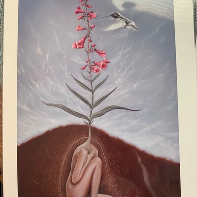 Metamorphosis Phase 2:fine Art Print of Original, Surreal Oil Painting ...