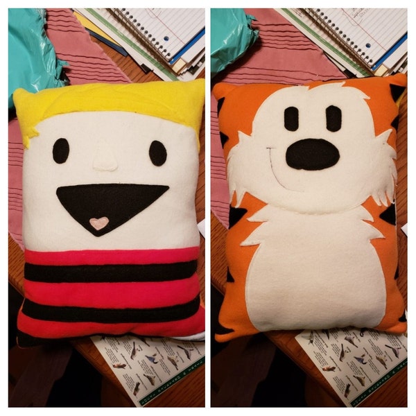 Double Sided Character Pillow, Cushion, Plush - Etsy