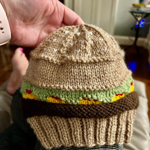 Crayon Hat KNITTING PATTERN / Crayon Pattern / Back to School Hat ...