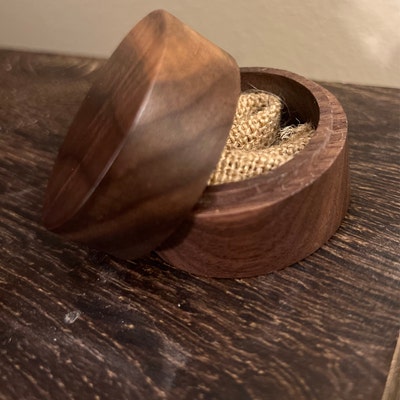 Walnut Ring Boxes - Etsy
