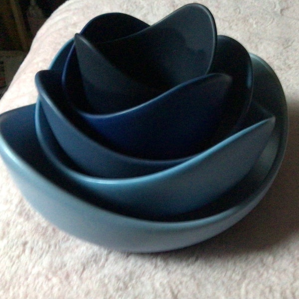 Ceramic Lotus Bowls (full Set) - Etsy