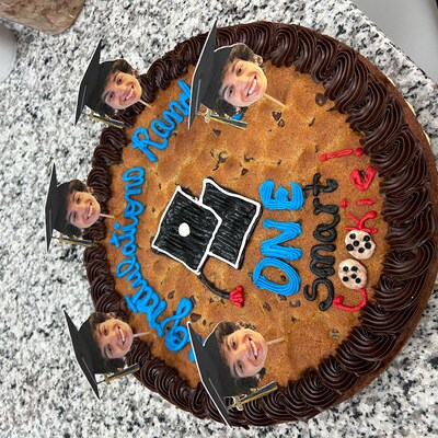 12 Custom Graduation Face With Cap Party Straws - Etsy