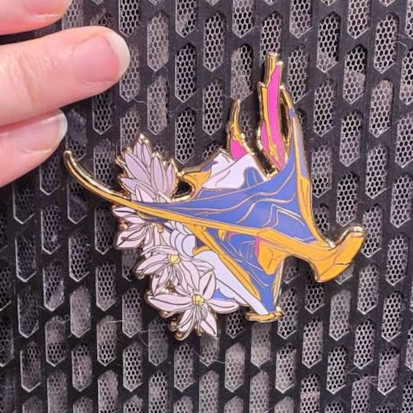 Sevagoth Prime Warframe Fan Made Pin Prime Garden - Etsy