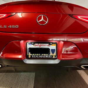 Maserati Lettering Black License Plate Custom Made of - Etsy