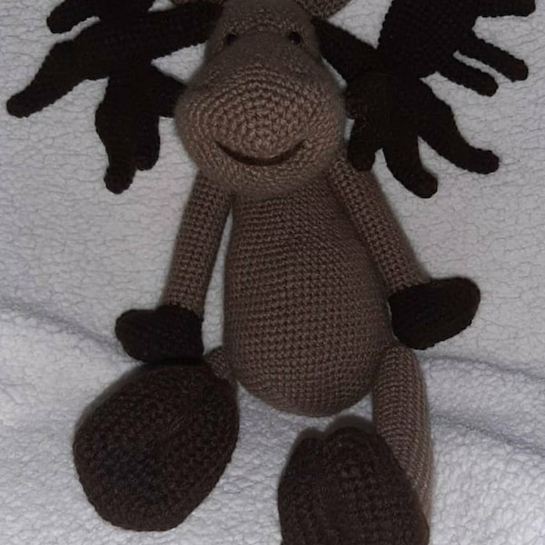 PATTERN - Moses the Moose - Crochet Amigurumi Pattern - Etsy