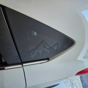 Fits 2018-2023 Subaru Crosstrek Rear Side Window Mountain Tree Outdoor ...