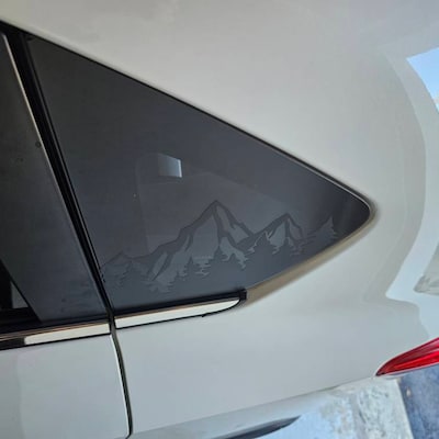 Fits 2018-2023 Subaru Crosstrek Rear Side Windows Mountain Tree Outdoor ...