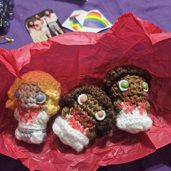 IWTV Unholy Family Crochet Dolls| (2 Inches) MADE to ORDER - Etsy