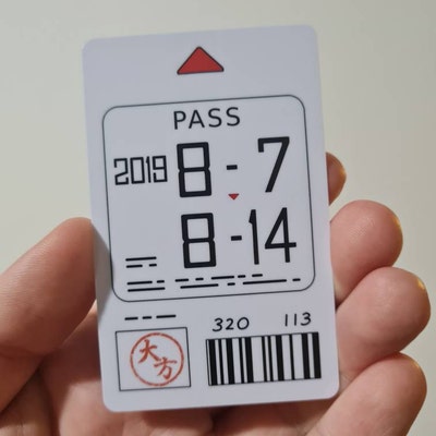 Metal Gear Solid : Permissive Action Link Key Card PAL Set - Etsy