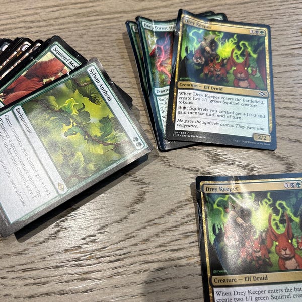 Elite Mono Blue Card Draw Deck - Magic the Gathering - 60 Card - Modern ...