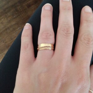 Gold Stacking Ring Set Set of Rings 14k Gold Filled Ring | Etsy