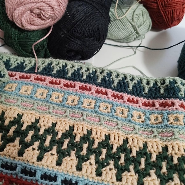 The Tesserae Jumper PDF Pattern - Etsy