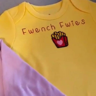 French Fries Iron on Patch - Etsy