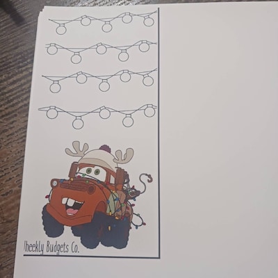 Kawaii Weather Savings Challenge - Etsy