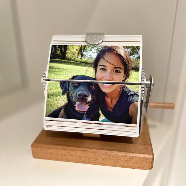 Custom Flip Book Frame Animation Machine - Photo/video Rotating Albums ...