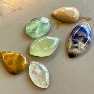 7 Piece Custom Chakra Set Choose Your Own Stone for Each - Etsy