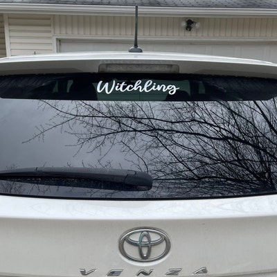 Throne of Glass Witchling Car Decal Bookish Car Decals Laptop Decal - Etsy
