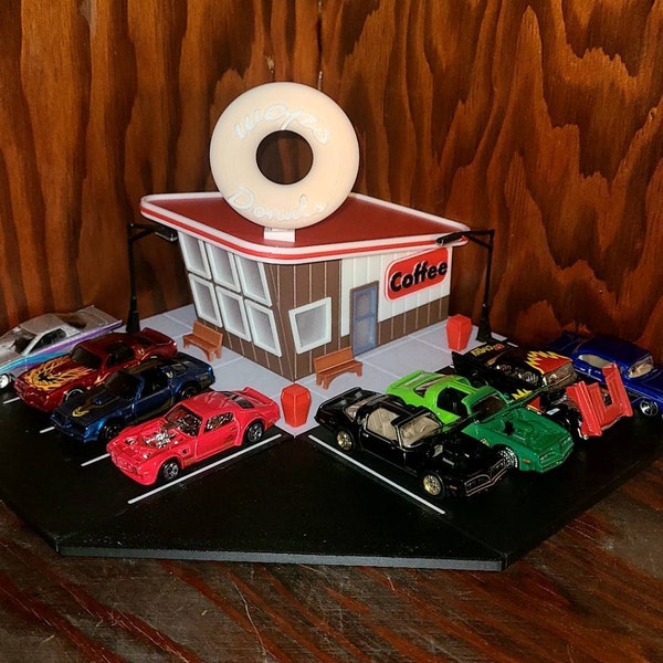 1/64 Scale Model Car Diorama: LED Highway Overpass - 3D Printed - Etsy