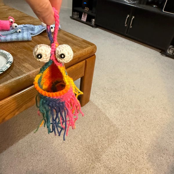 4 in 1 Yip Yip Car Hanger Plant Hangers Crochet Pattern PDF Bundle Yip Alien Crochet Pattern - Etsy