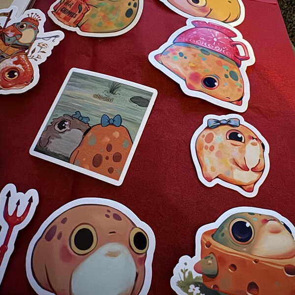 Flies Cream Frog Art Print Original Wall Hanging Cute Frog Art Mother ...