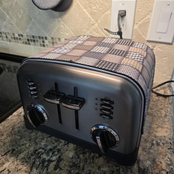 Grey Long-slot Toaster Cover by Toaster Huggee - Etsy