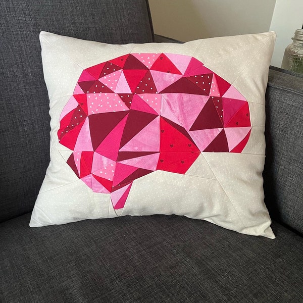 Brain Matters FPP Pattern; Foundation Paper Piecing Pattern; DIGITAL ...